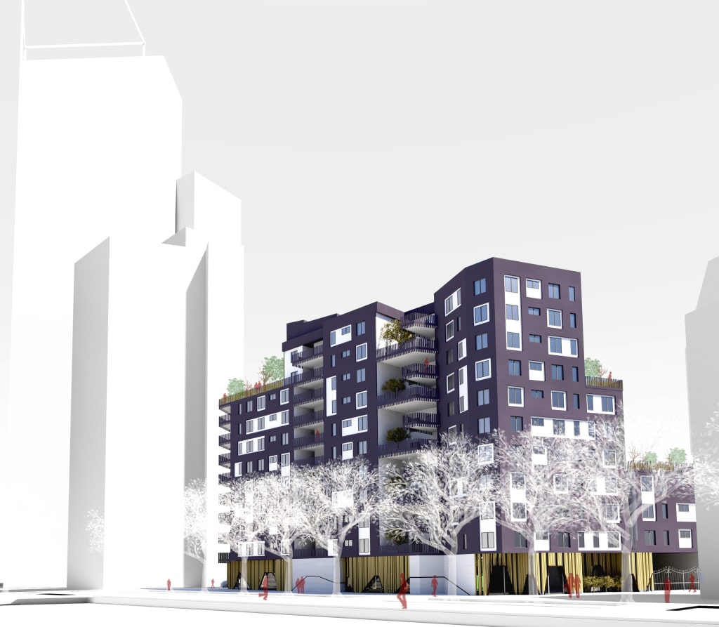 10 story residential building – arcHITects srl